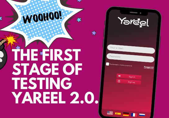 The First Update of the Alpha version of Yareel Mobile!